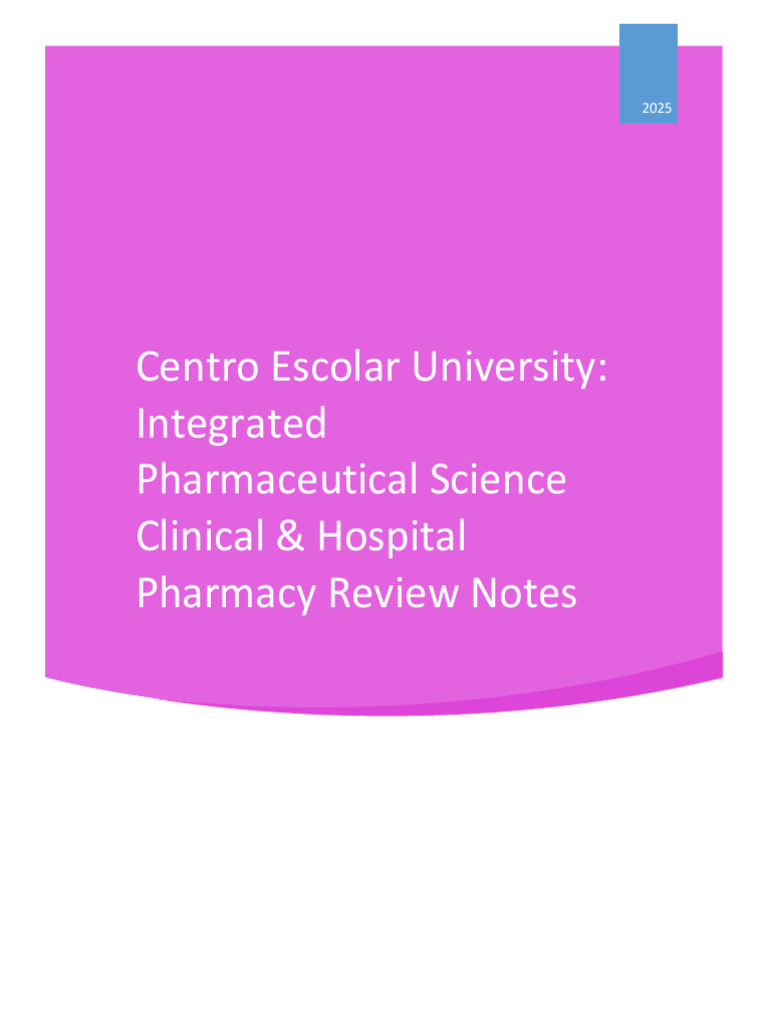 Ips - Hospital and Clinical Pharmacy | PDF | Pharmacy | Clinical Trial
