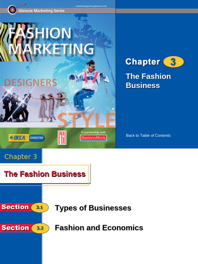 Overview of the Fashion Business | PDF | Partnership | Supply (Economics)