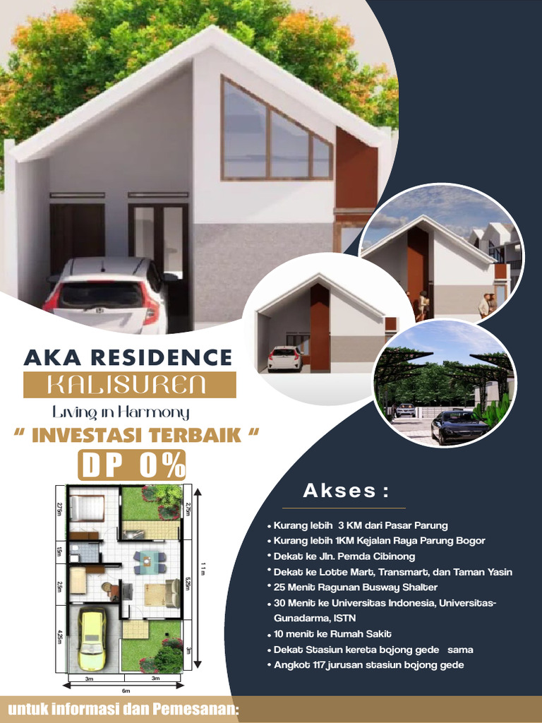BROSUR AKA RESIDENCE -1 | PDF