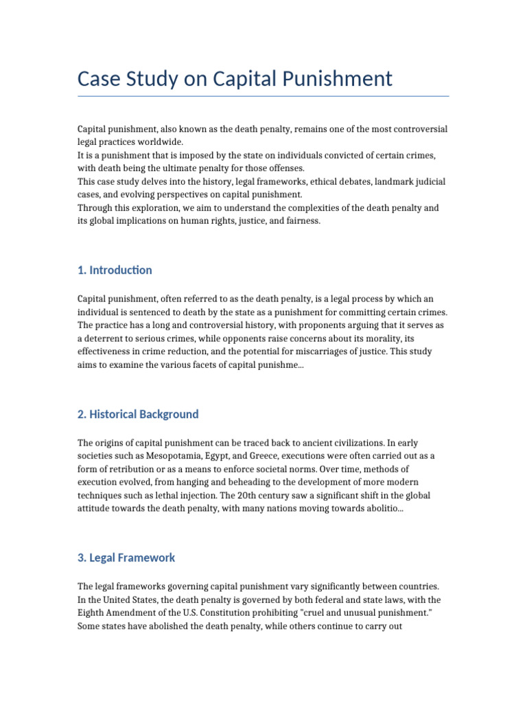 Capital_Punishment_Case_Study_Expanded | PDF | Capital Punishment ...