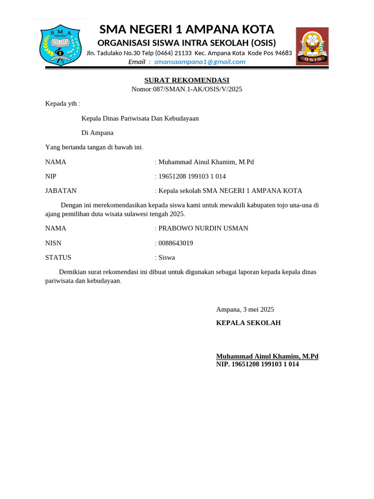 001-Surat Undangan Rapat Pleno | PDF