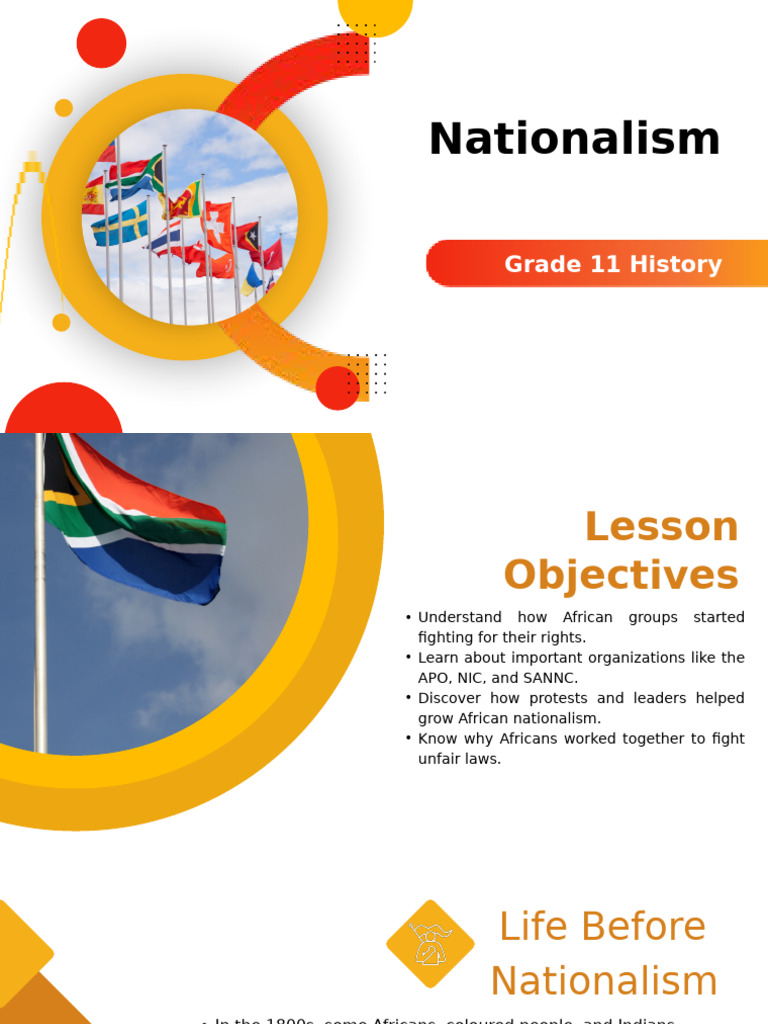 Rise of African Nationalism 1 (Gr.11 History) | PDF | African National ...
