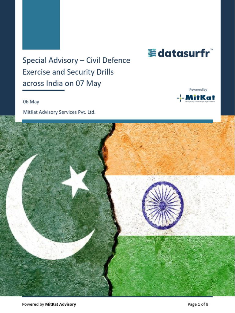 MitKat's Special Advisory - Civil Defence Exercise and Security Drills ...