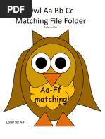 Shape Beginnings: Shape Matching File Folder Game | PDF