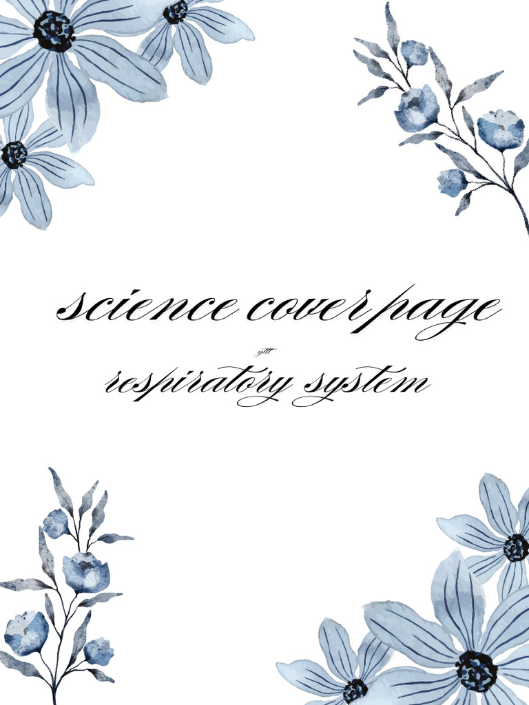 Science Cover Page A4 | PDF