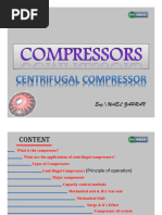 Centrifugal Compressor Parts & Their Function - 2020 | PDF ...