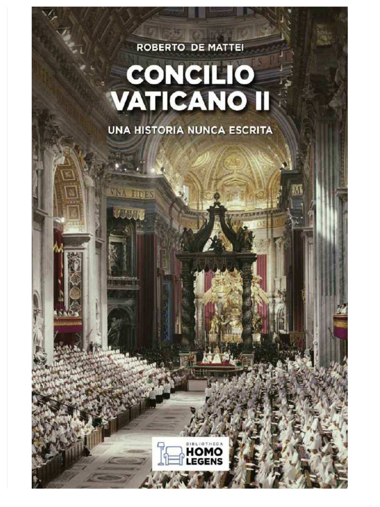 PDF Concilio Vaticano II Una Historia Nunca Escrita Roberto de Matteipdf Compress | PDF ...