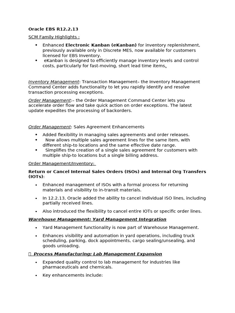 functional_upd_oracle12.2.3 | PDF | Sales | Inventory