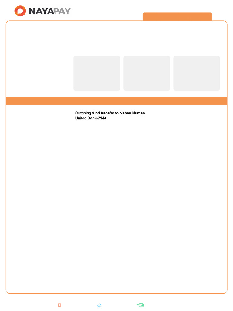 NayaPay Account Statement April 2025 | PDF