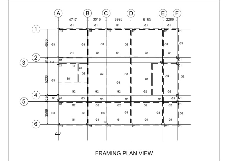 Framing Plan | PDF