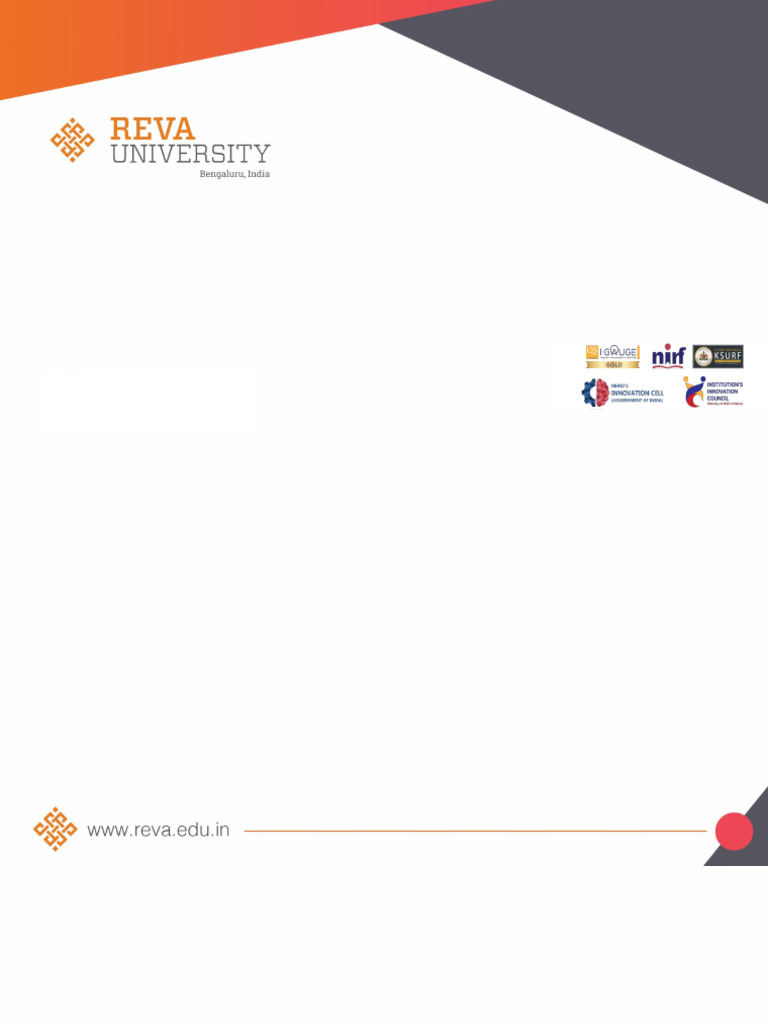 Reva University Template (3) | PDF