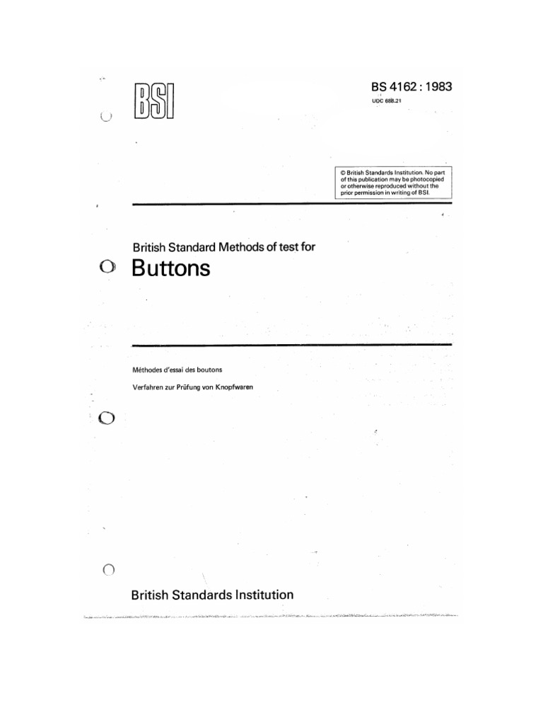 BS 4162-1983 | PDF