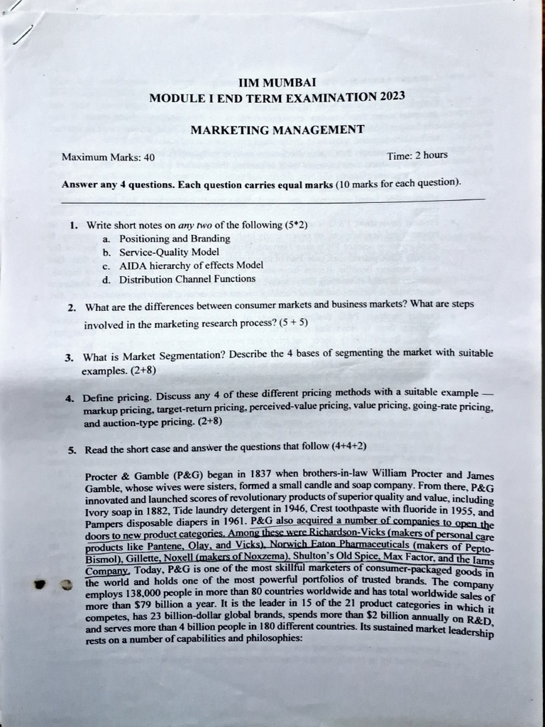 1st module end term | PDF