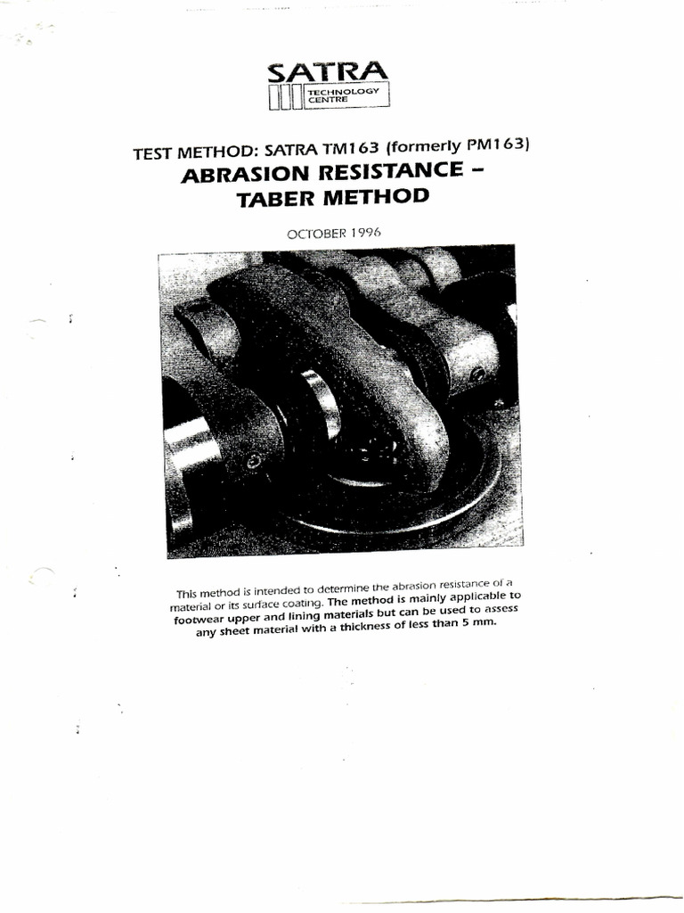 Satra TM 163 | PDF