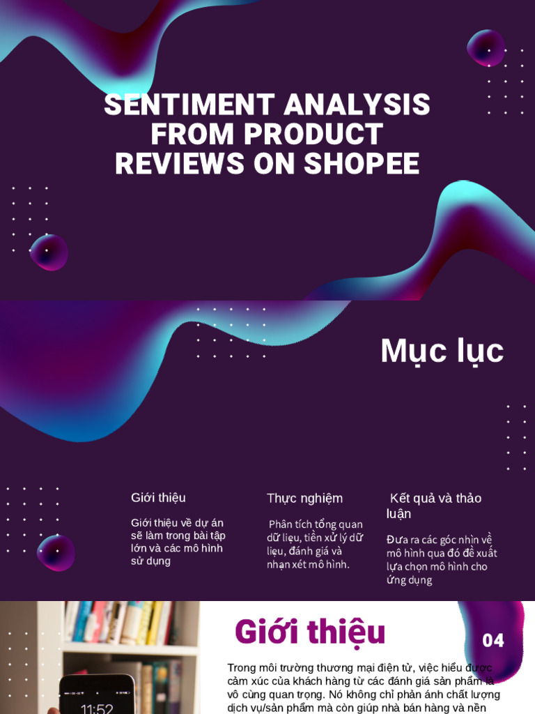 Sentiment Analysis From Product Reviews On Shopee | PDF