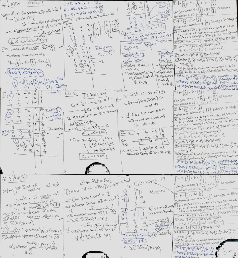 Linear Quiz 1 | PDF