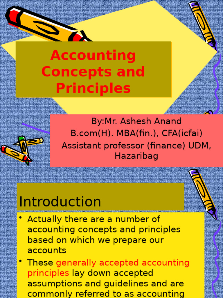 Accounting concept and principles | PDF | Expense | Going Concern