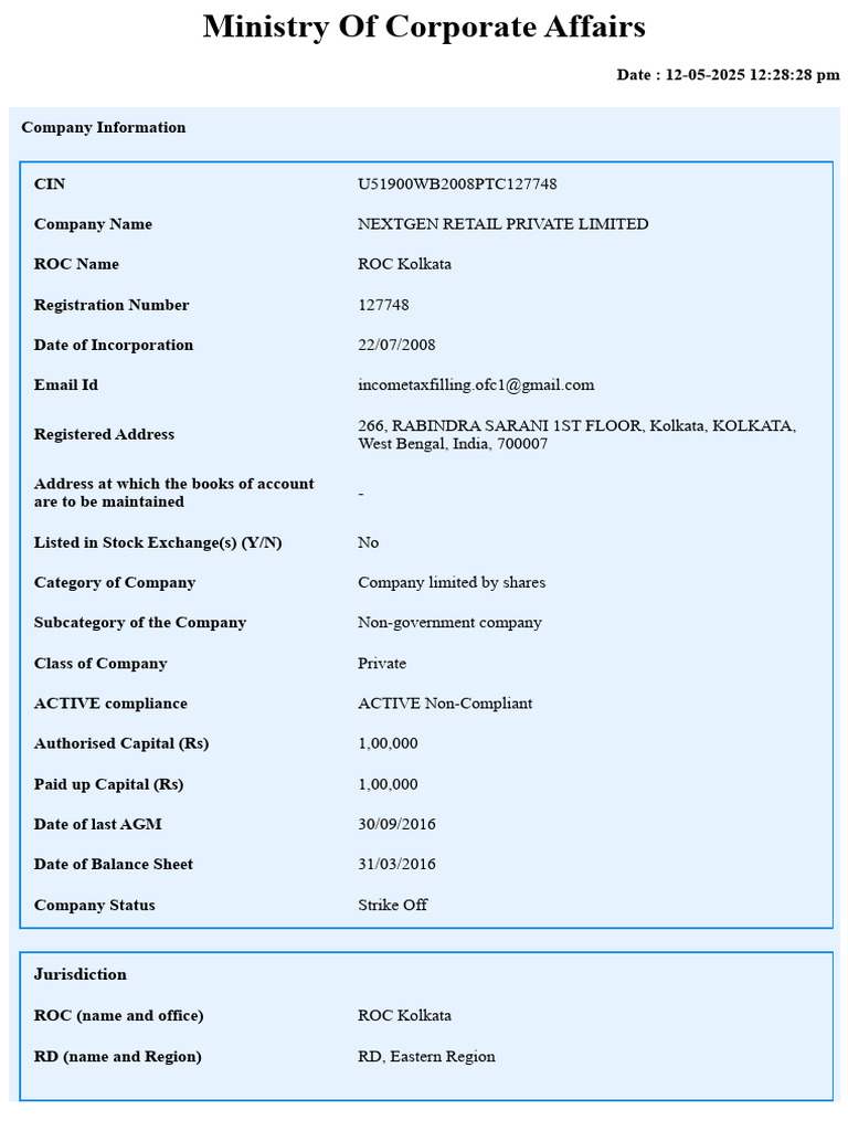 Master Data - Nextgen | PDF