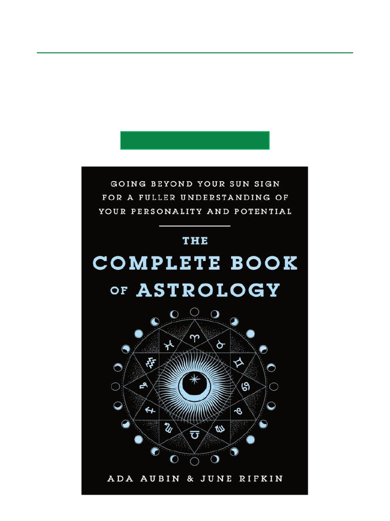 Breakthrough Read The Complete Book of Astrology Direct Download | PDF