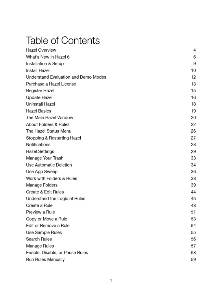 Hazel User Guide | PDF | Computer File | Icon (Computing)