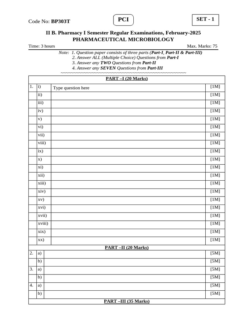 BP303T PCI Templates - R17 | PDF