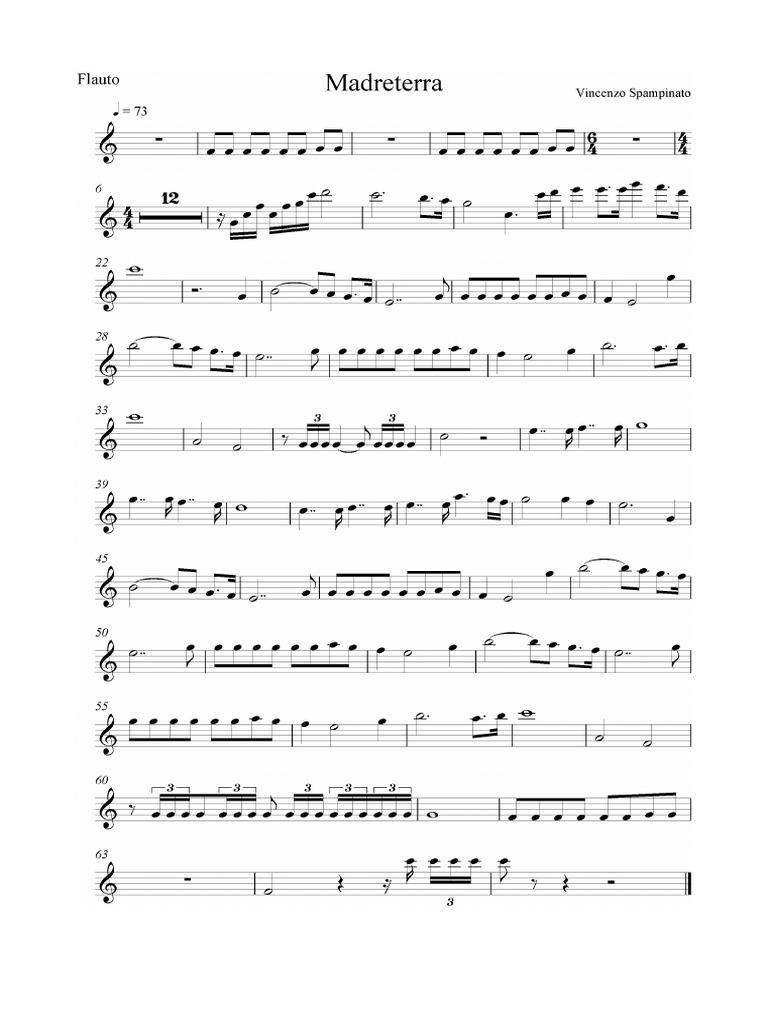 Flauto - Madre Terra | PDF