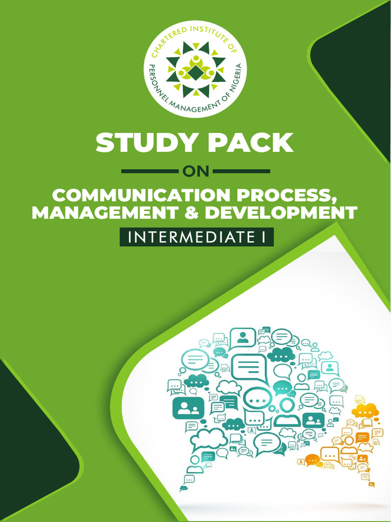 Nigerian HR Communication Study Pack | PDF | Communication | Nonverbal ...