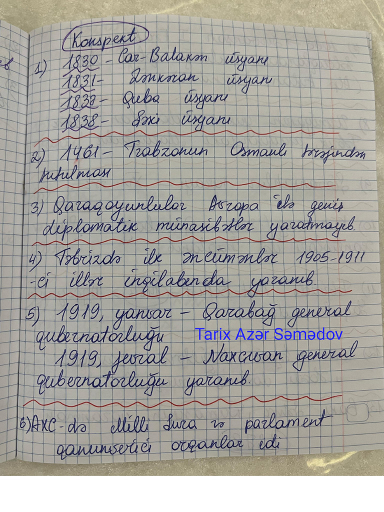 Tarix Azər Səmədov-1 | PDF