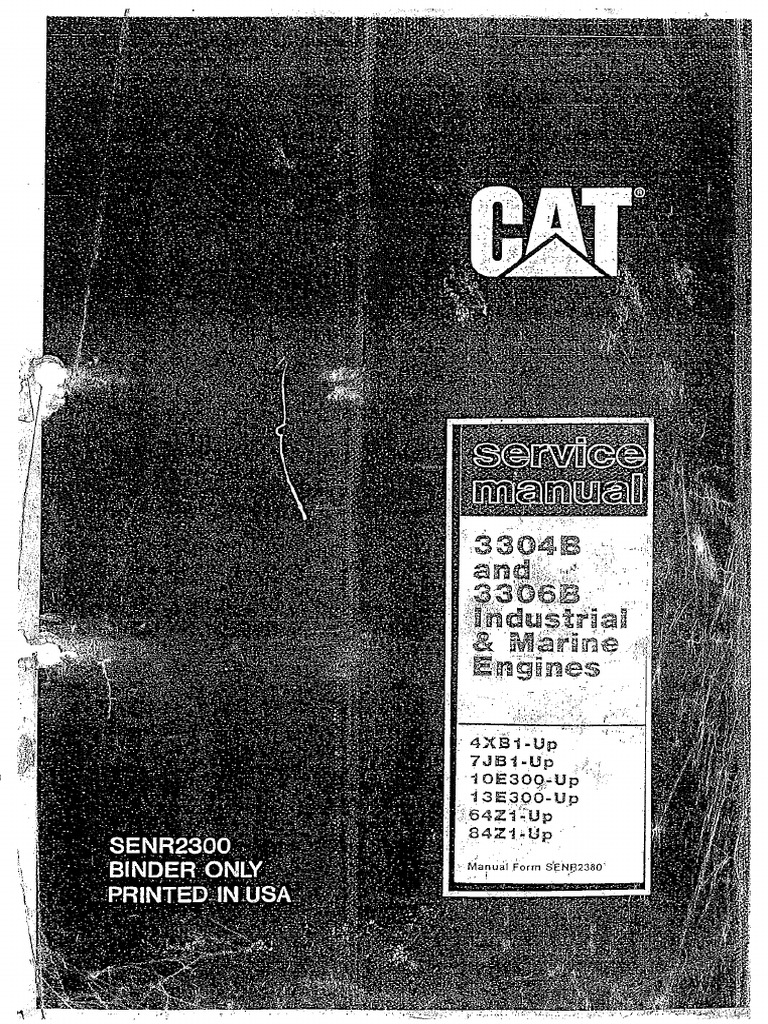 CAT 3306 - Engine Description | PDF