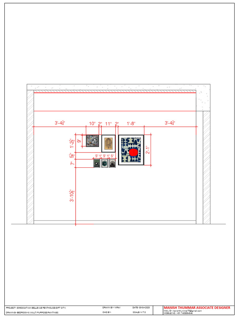 (Satvan Bellevue) Multi Purpose Room Paintings | PDF