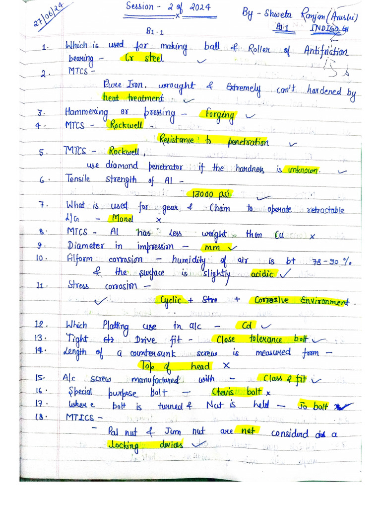 Mod 6 Sess-2 of 2024 B1.1 by Shweta | PDF