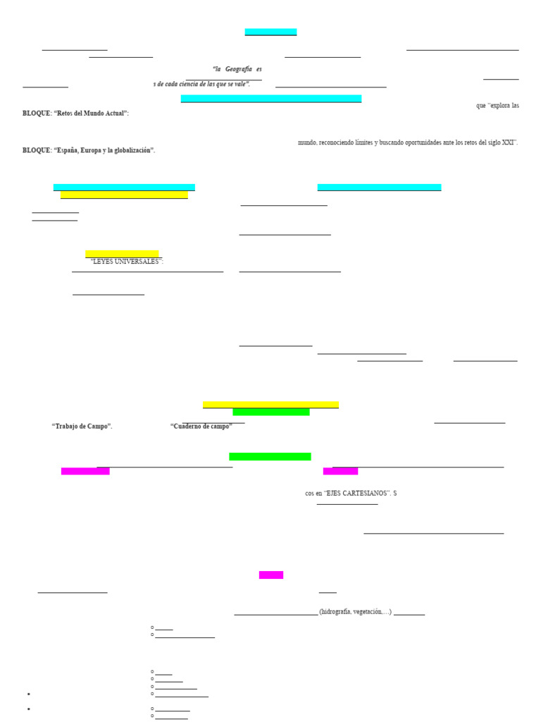 Esquema Tema - 2 | PDF | Sistema de información geográfica | Mapa
