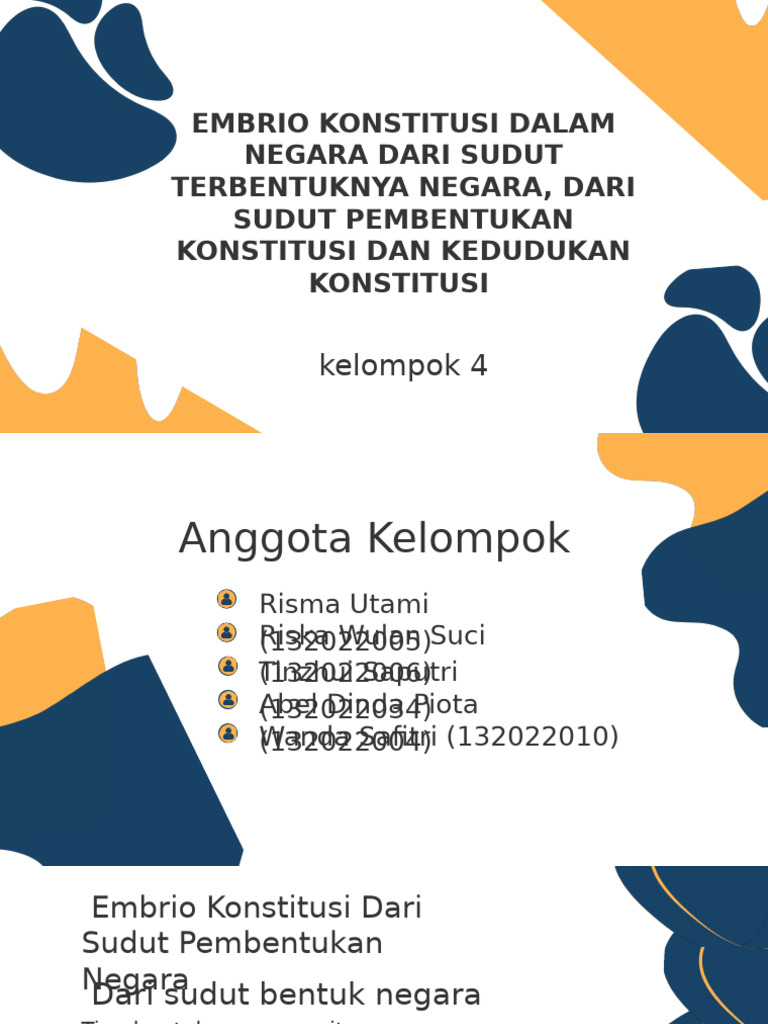 kelompok4 Perbandingan UUD | PDF