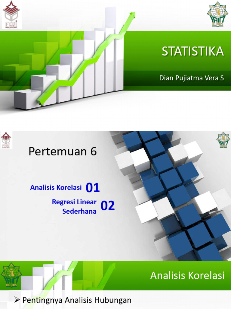 Pertemuan 10 Korelasi Dan Regresi Linier Sederhana | PDF