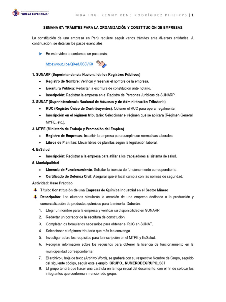 Lectura S07.qi05 - Oc de Empresas | PDF