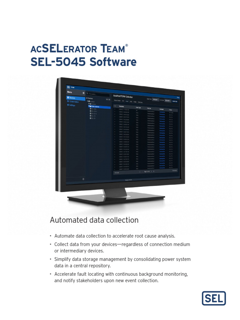 acSELerator Team SEL-5045 Overview | PDF | Databases | Data