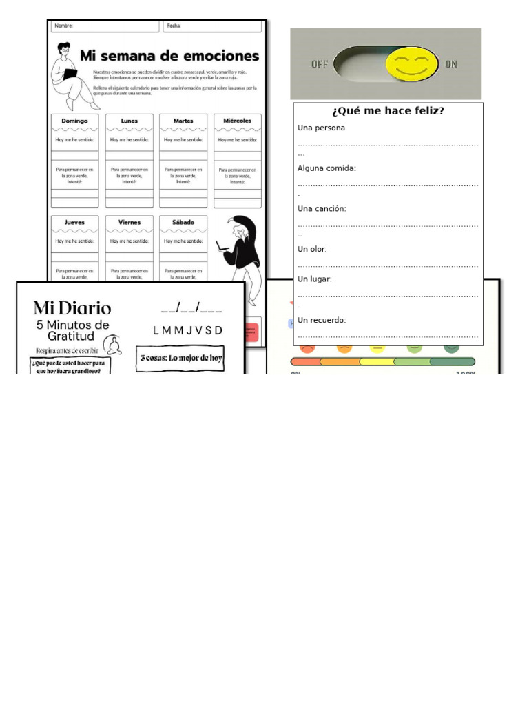MI DIARIO DE EMOCIONES | PDF