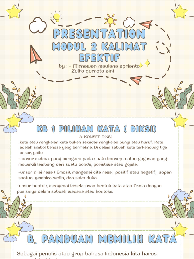 Presentasi Modul 2 KB 1 Keterampilan Menulis | PDF