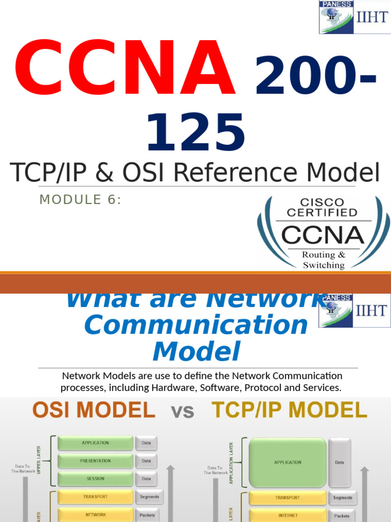 TCP and OSI Reference Model | PDF | Osi Model | Computer Network