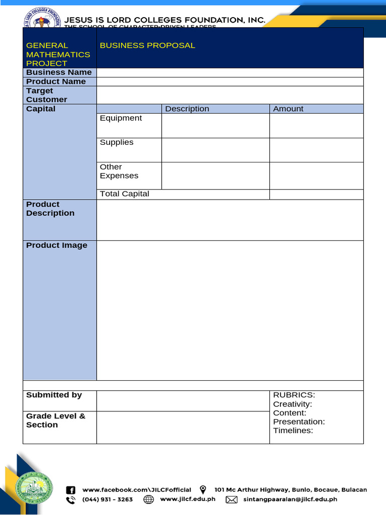 General Mathematics Project | PDF