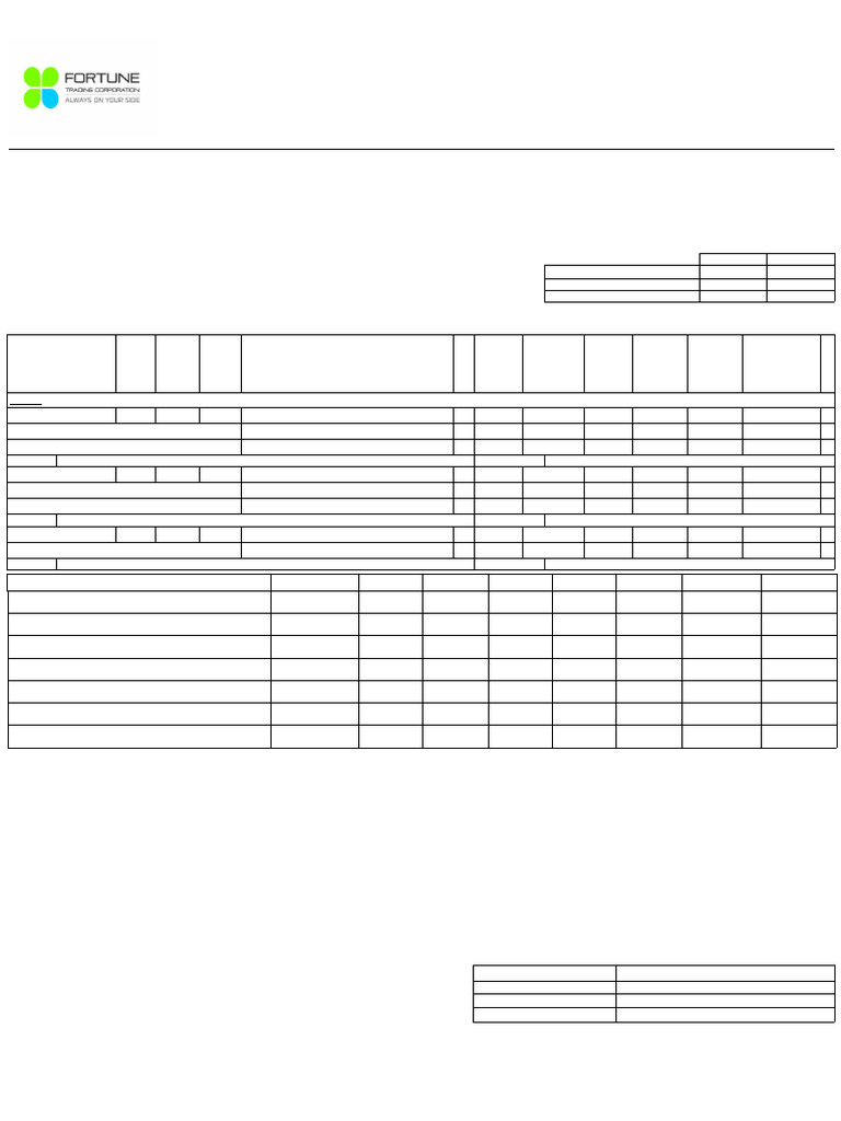 Fortune Capital Services Pvt. LTD.: Name of The Client | PDF | Taxes ...