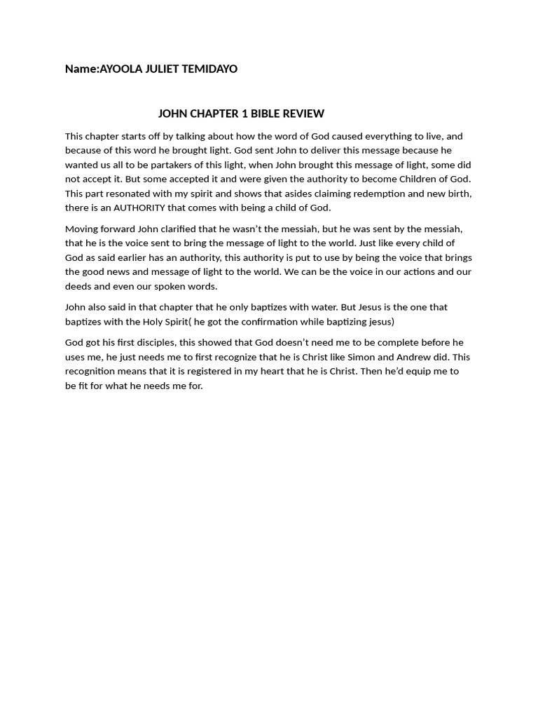 Ayoola Juliet Temidayo | PDF