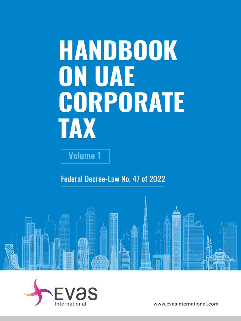 UAE Corporate Tax Handbook 2022 | PDF | Expense | Corporate Tax In The ...