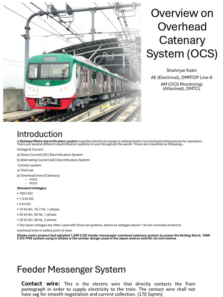 OCS Overview for station controllers | PDF | Transport | Electromagnetism
