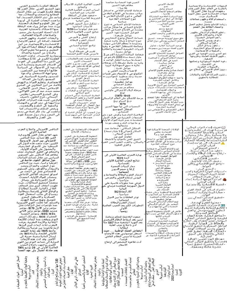 Converted Study Sheet | PDF