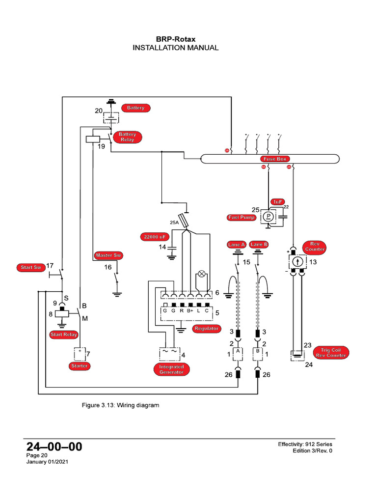 Rotax Simple Wiring Diagram | PDF
