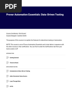Provar Automation Essentials | PDF
