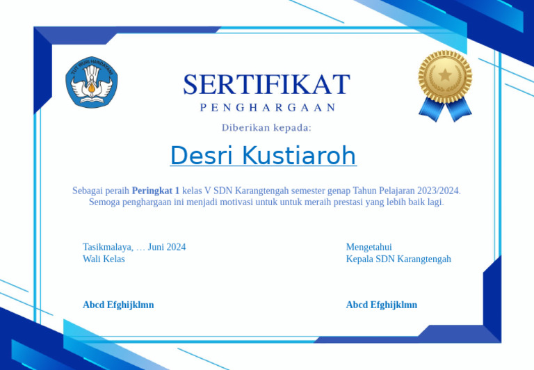 Sertifikat Peringkat | PDF