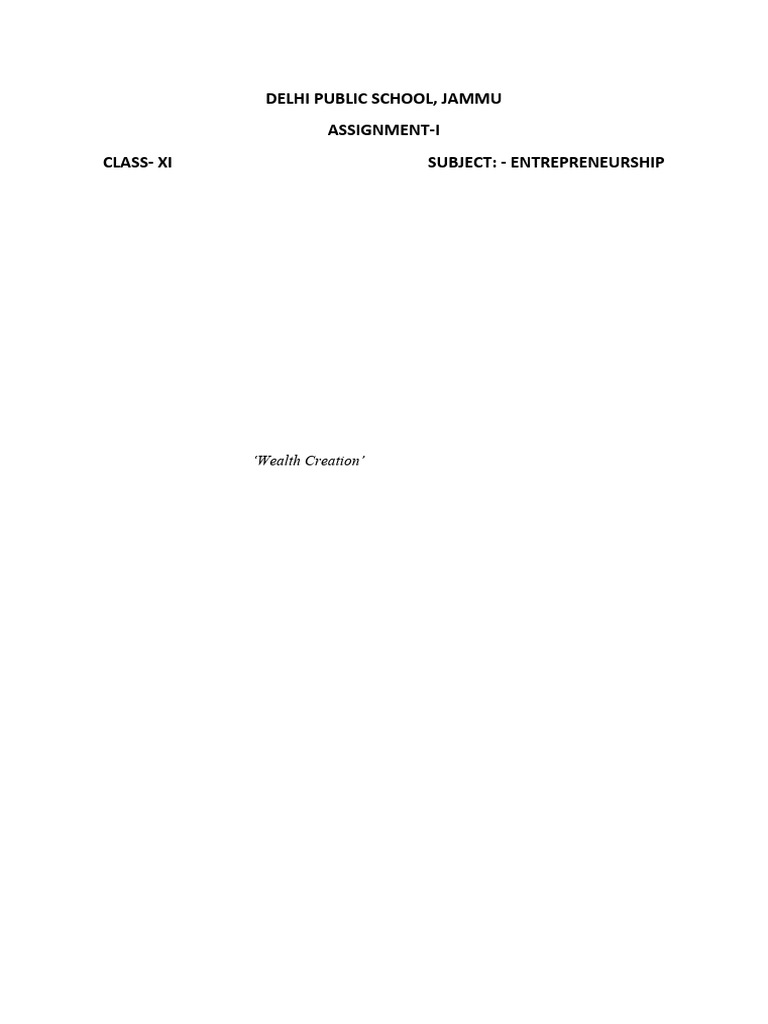 Eship Chapter 1 Assignment | PDF