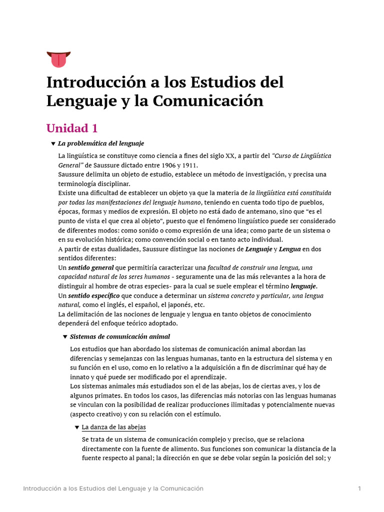 Introduccin A Los Estudios Del Lenguaje y La Comunicacin | PDF | Lingüística | Semiótica